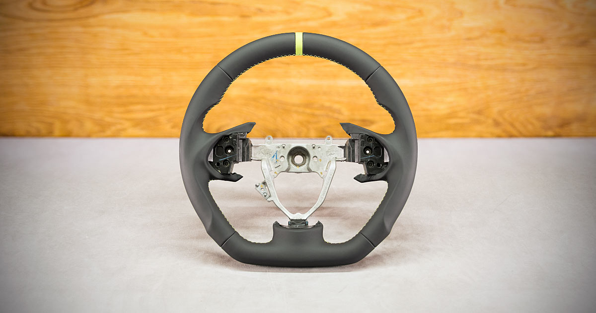 Mitsubishi Lancer Custom steering wheel - Your Steering Wheel